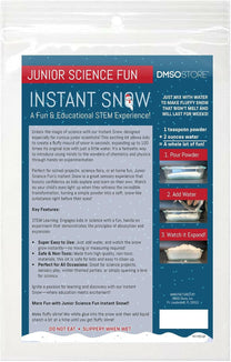 Junior Science Fun Instant Snow Powder, 1 lb. , Makes 8 Gallon of Snow ...